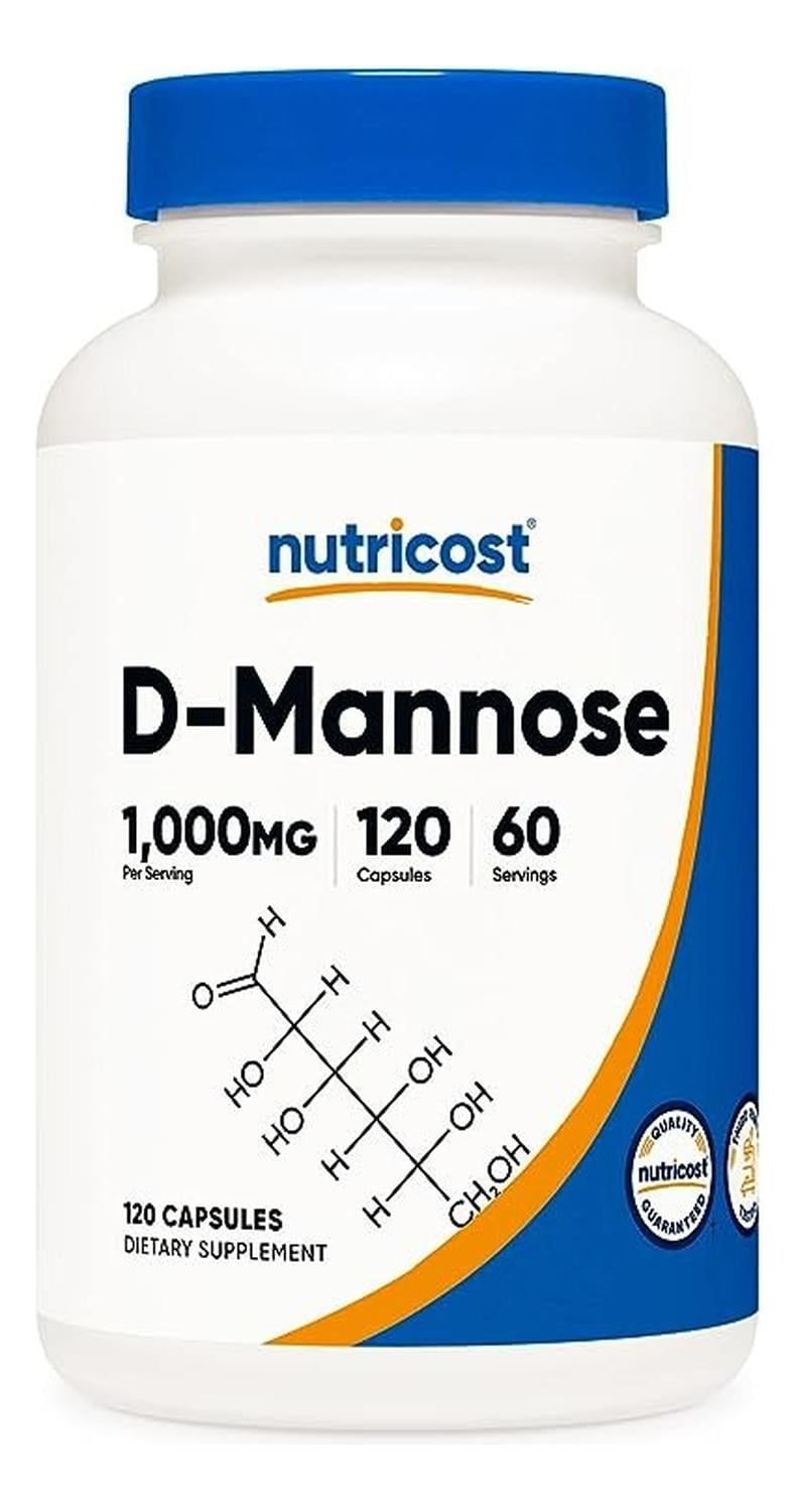 D-manosa Vitamina 1000 Mg Por Porción, 120 Cápsulas | Walmart en línea