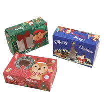 Walmart Christmas Baking Boxes for Cookies, Doughnuts, Xmas Holiday ...