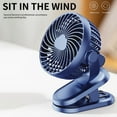 Wovilon Usb Mini Wind Power Handheld Clip Fan Convenient And Ultra ...