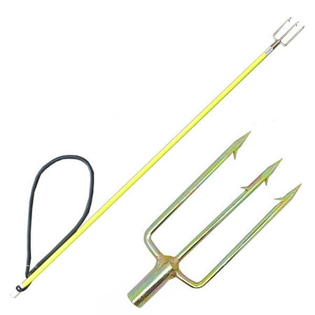 Spearfishing 3.5ft Fiber Glass Pole Spear Hawaiian Sling w/ 3 prong ...
