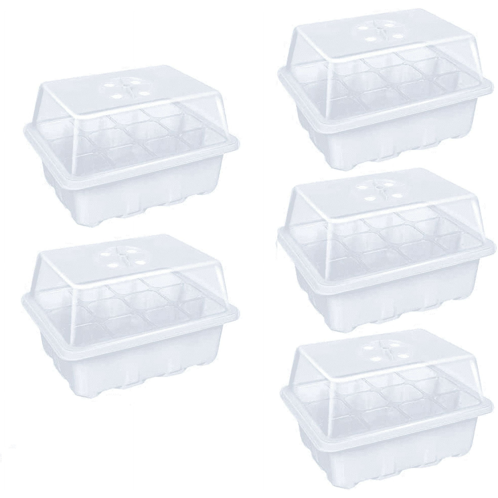 Click here for Jiarry 5 Pack Seedling Starter Trays  60 Cells Min... prices