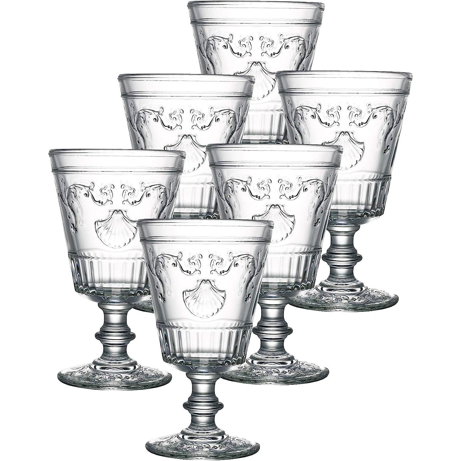 Bilot Set Of 6, 14-ounce Versailles Tasting Glasses - Walmart.com
