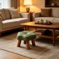 Solid Wood Sturdy Household Low Stool, Stable Load-Bearing Structure ...