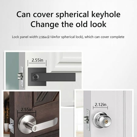 Electric Locks Handy Installation Square Intelligent Quick Response ...