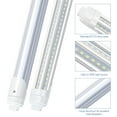 90W 8FT R17D 2 Pin LED Bulb Light T8 HO LED Tubes Fluorescent Light ...