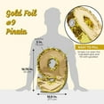 Gold Foil Number 9 Pinata, Small (15.5 x 11 x 3 in), for 9th Birthdays ...