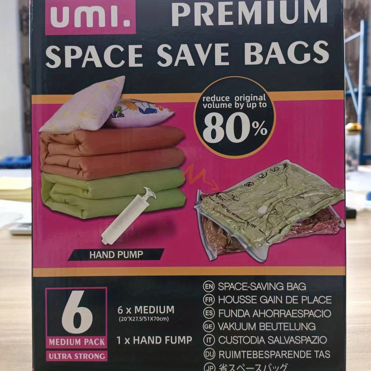Click here for Grm 6/8/12pcs Vacuum Storage Bags With Hand Pump... prices