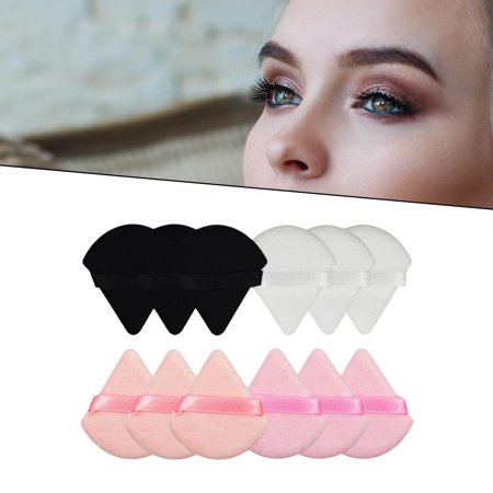 facefd 12 Pcs Triangle Powder Wedge Shape for Loose Powder Under Eyes ...