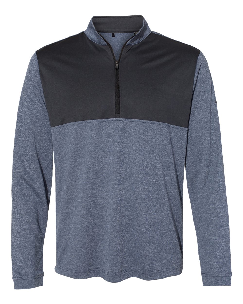 Lightweight UPF pullover - Color - Collegiate Navy Heather/ Carbon ...