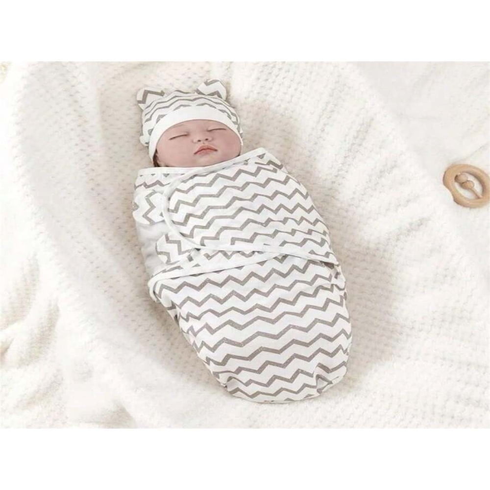 Click here for Lindbes 1set Newborn Swaddle Wrap + Hat Suitable F... prices