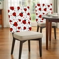 Country Ladybug Chair Back Covers Set of 6, Love Farmhouse Classic ...