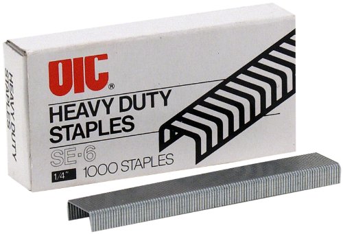 Officemate Heavy Duty Staples, 100 per Strip, 30 Sheet Capacity, Box of ...