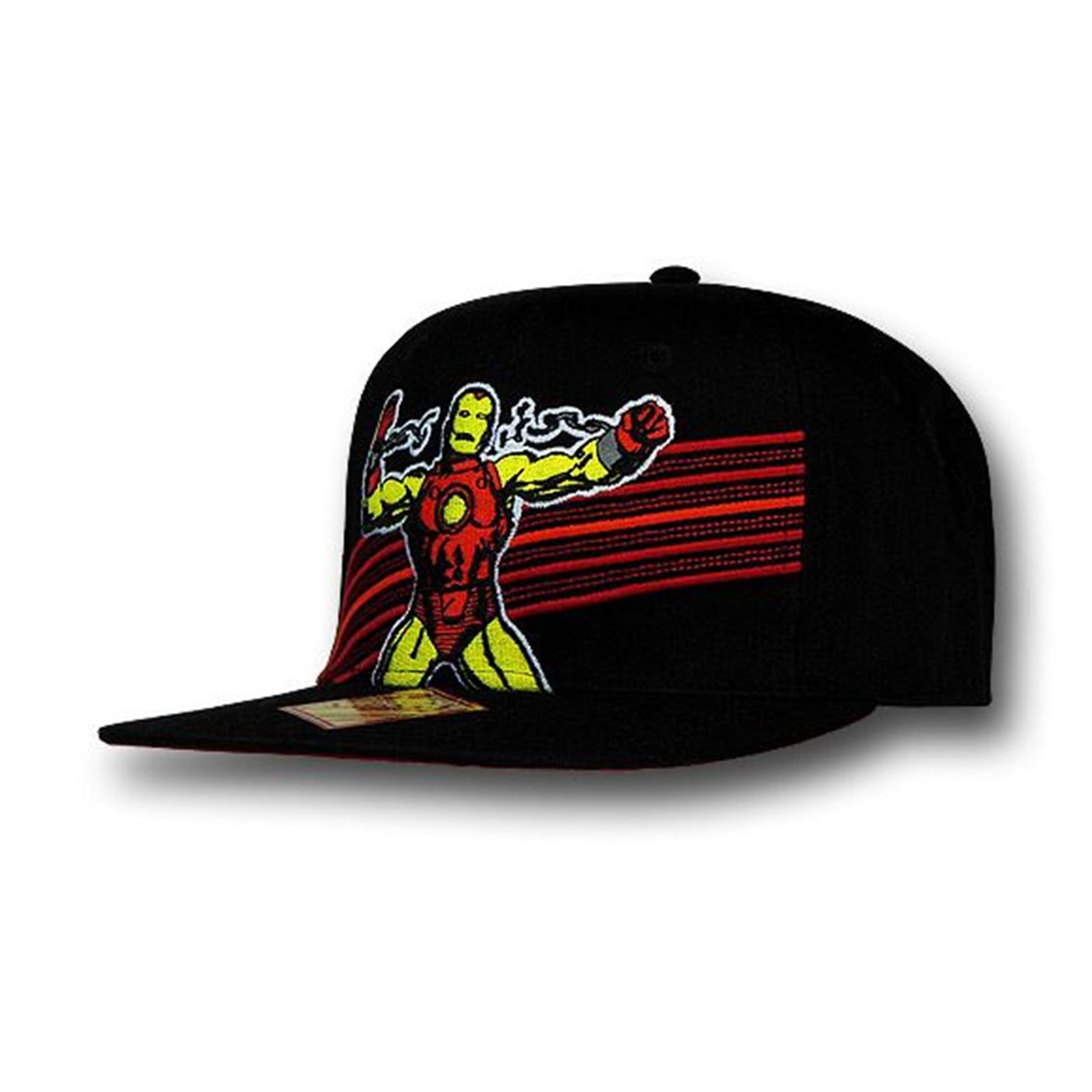 Iron Man Breaking Chains Striped Snapback Cap - Walmart.com