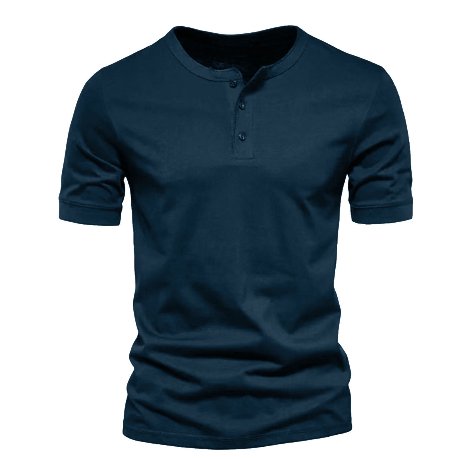 Click here for Aherbiu Mens T Shirts Crewneck T-Shirts Button Cas... prices