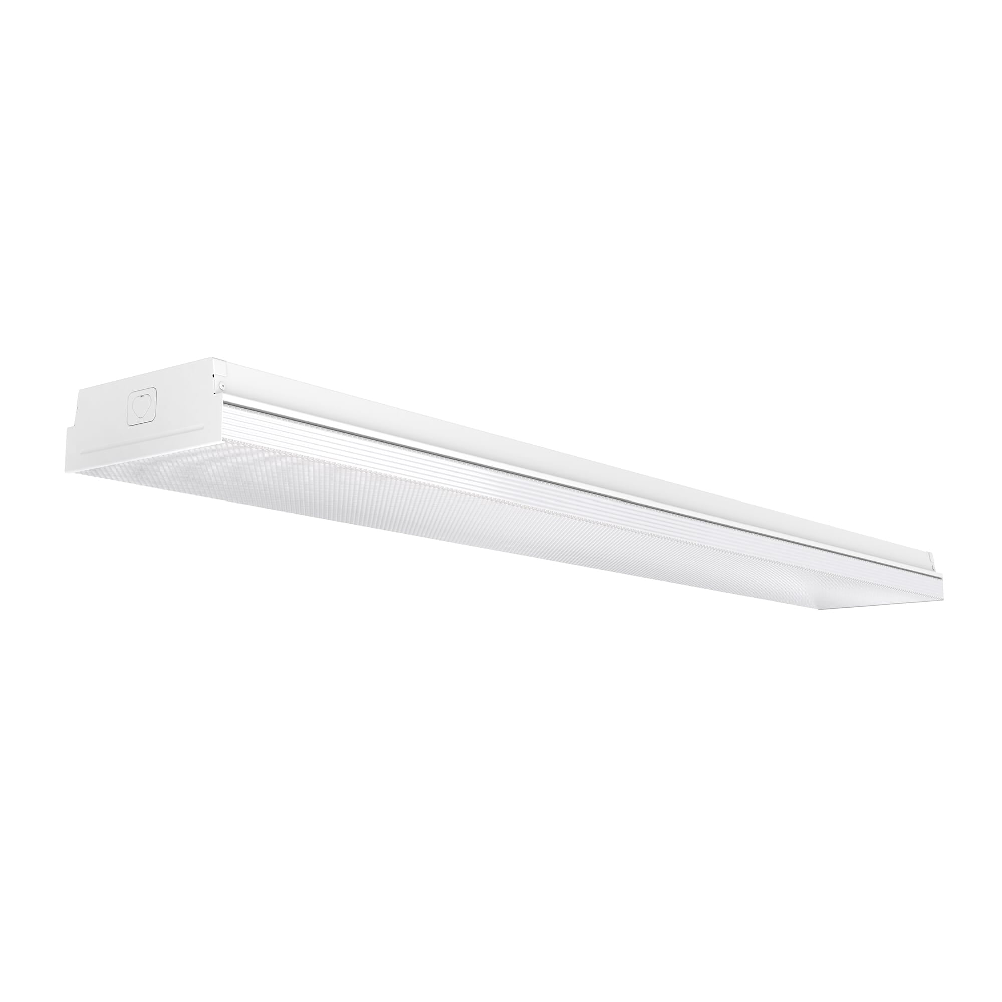 Sunco Lighting Wraparound 7 Wide LED Shop Light, 4 FT, Linkable, 50W ...