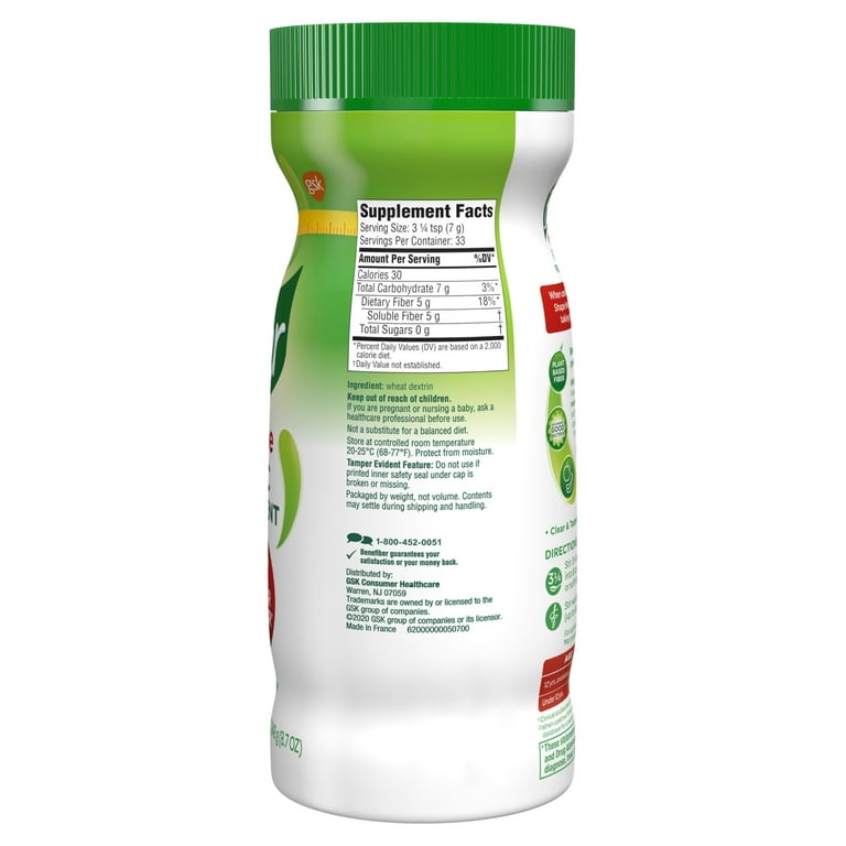 Benefiber Ingredients