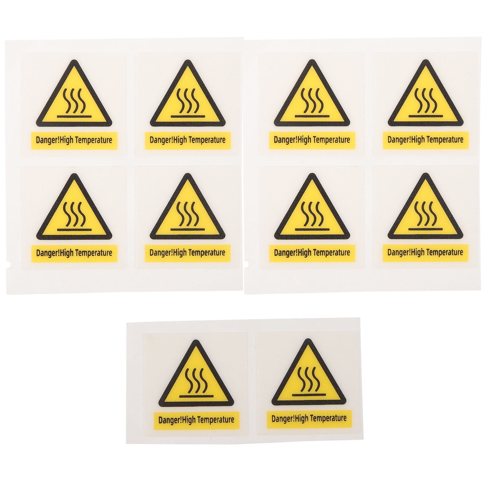 Minkissy 10Pcs Durability Thermal Label Stickers for Industrial Safety ...