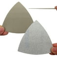 50Pc 90Mm Wet Dry Sanding Sheets Triangle Sandpaper 800 1000 1500 2000 ...