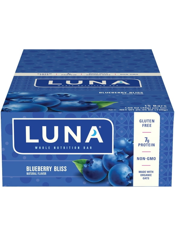 Luna Bar in Granola Bars, Snack Bars & Energy Bars - Walmart.com