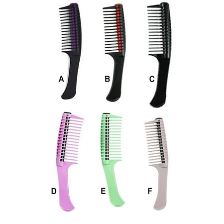 1 Pack Detangling Comb with Roller Integrated Salon Comb Portable ...