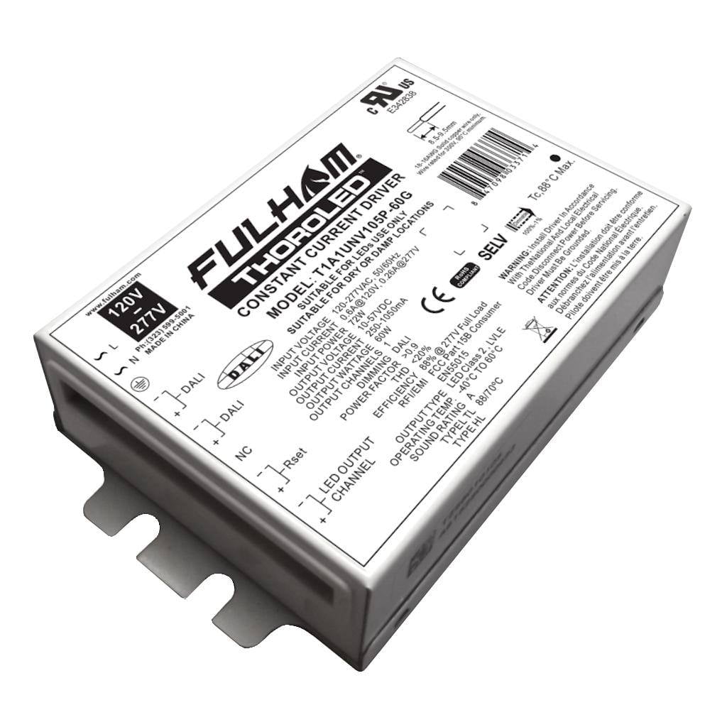 Fulham 03371 - 60 watt 120/277 volt WorkHorse LED Single Channel DALI ...