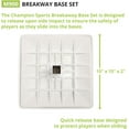 Champion Sports Break Away Base Set with Quick Release Plates and ...