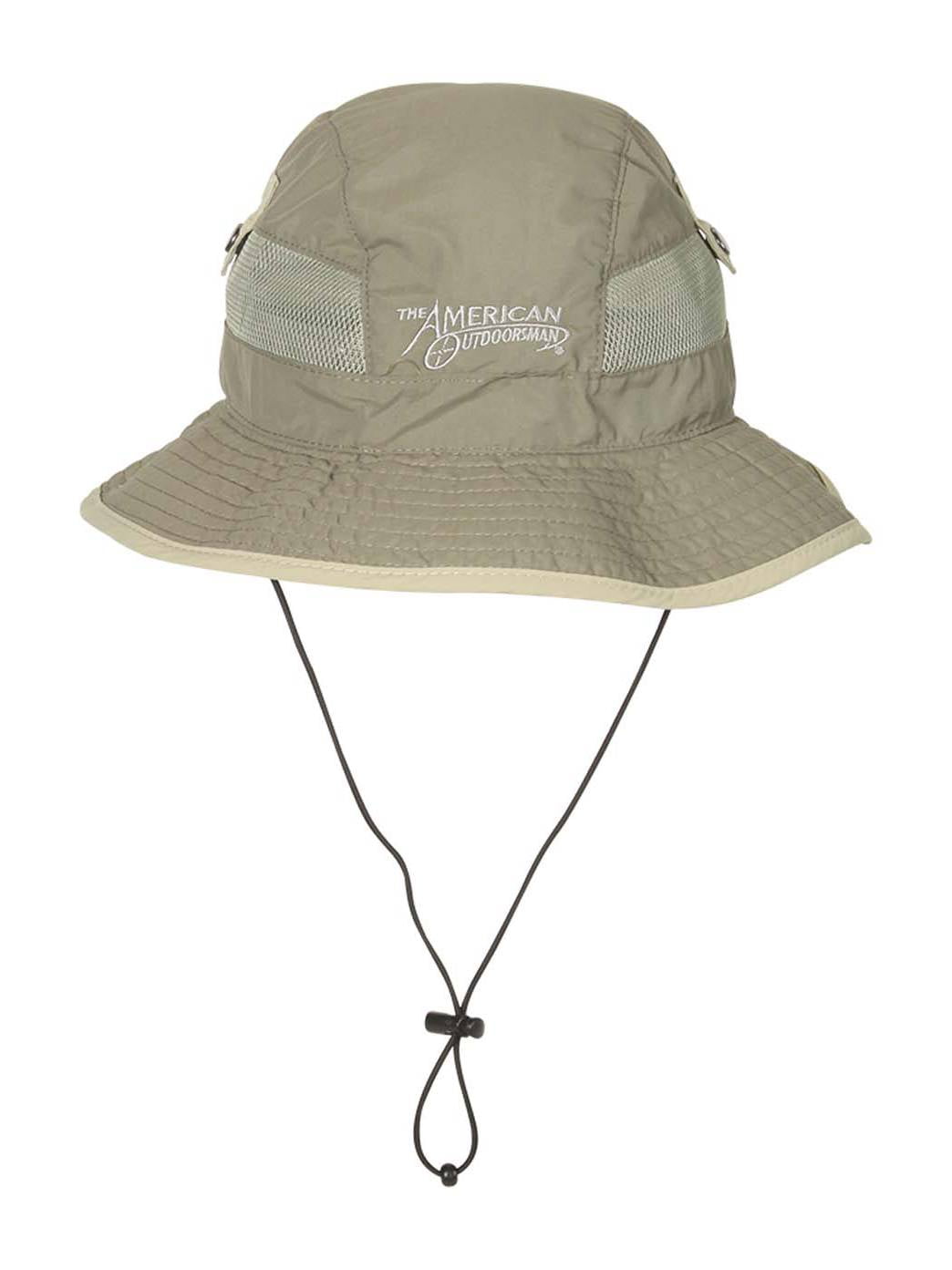 American Outdoorsman Taslon UV Bucket Hat - Olive - Large - Walmart.com
