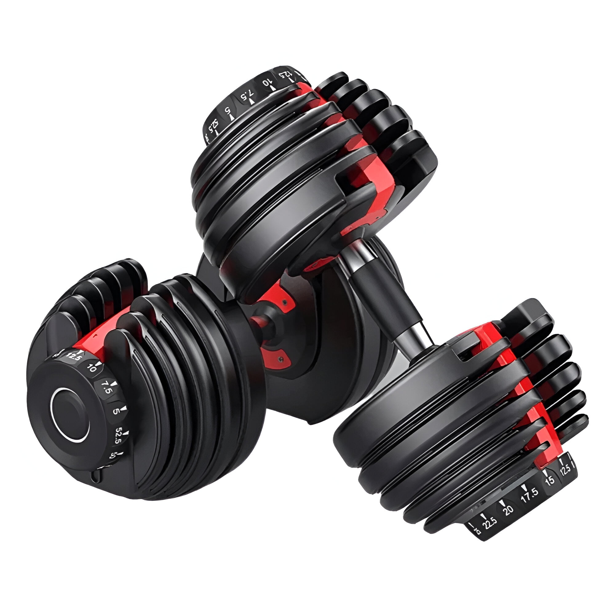 Click here for Abellz 52.5 Lb Adjustable Dumbbell: Adjusts From 5... prices