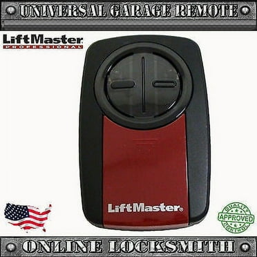 LiftMaster 374UT Universal Garage Door Remote, Mini Keychain Design ...