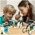 Green Energy STEM 14-in-1 Educational Solar Robot Kit for Kids Science ...