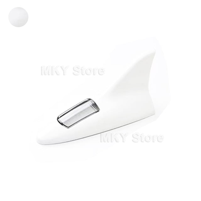 Universal LED Light Car Shark Fin Antenna with Solar Energy Auto Radio ...