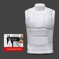 Karate Training Chest Guard Nylon Texture Lined Impacts Protections ...