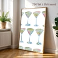 Botanical Wall Art Poster Minimalist Pastel Floral Elegant Vintage ...