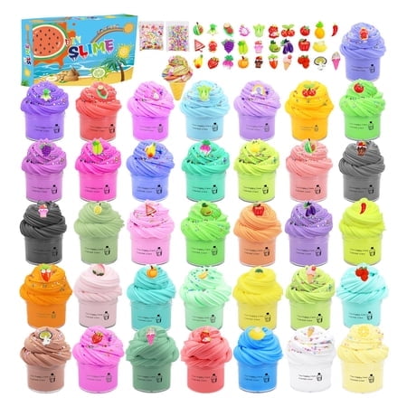 Click here for Howlaiwoo 36 Pack Mini Butter Slime Kit With Funny... prices