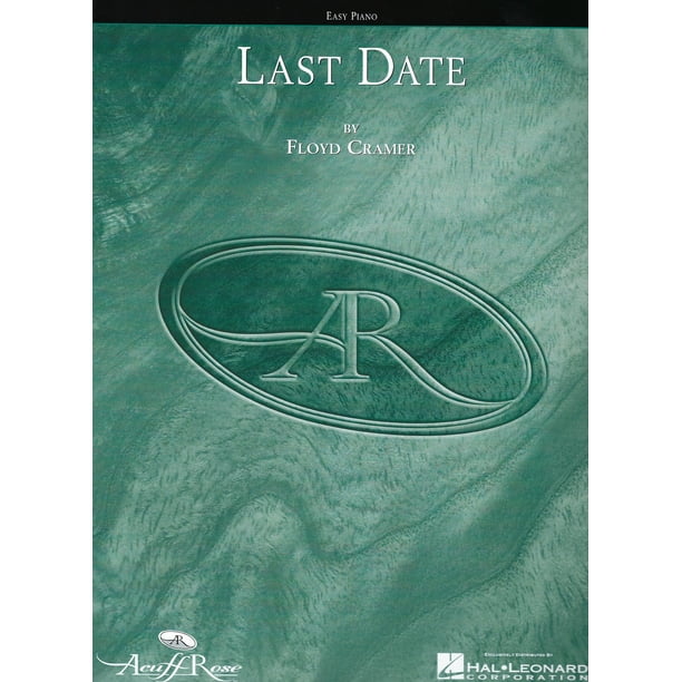 Floyd Cramer Last Date Sheet Music Easy Piano - Walmart.com