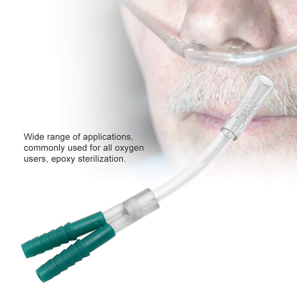 Buy Disposable Oxygen Tube Three-way Nasal Cannula Tee Connector Oxygen ...