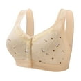 Daisy Bras For Older Women 3 Pack 2024 New Front Closure Bras For Women