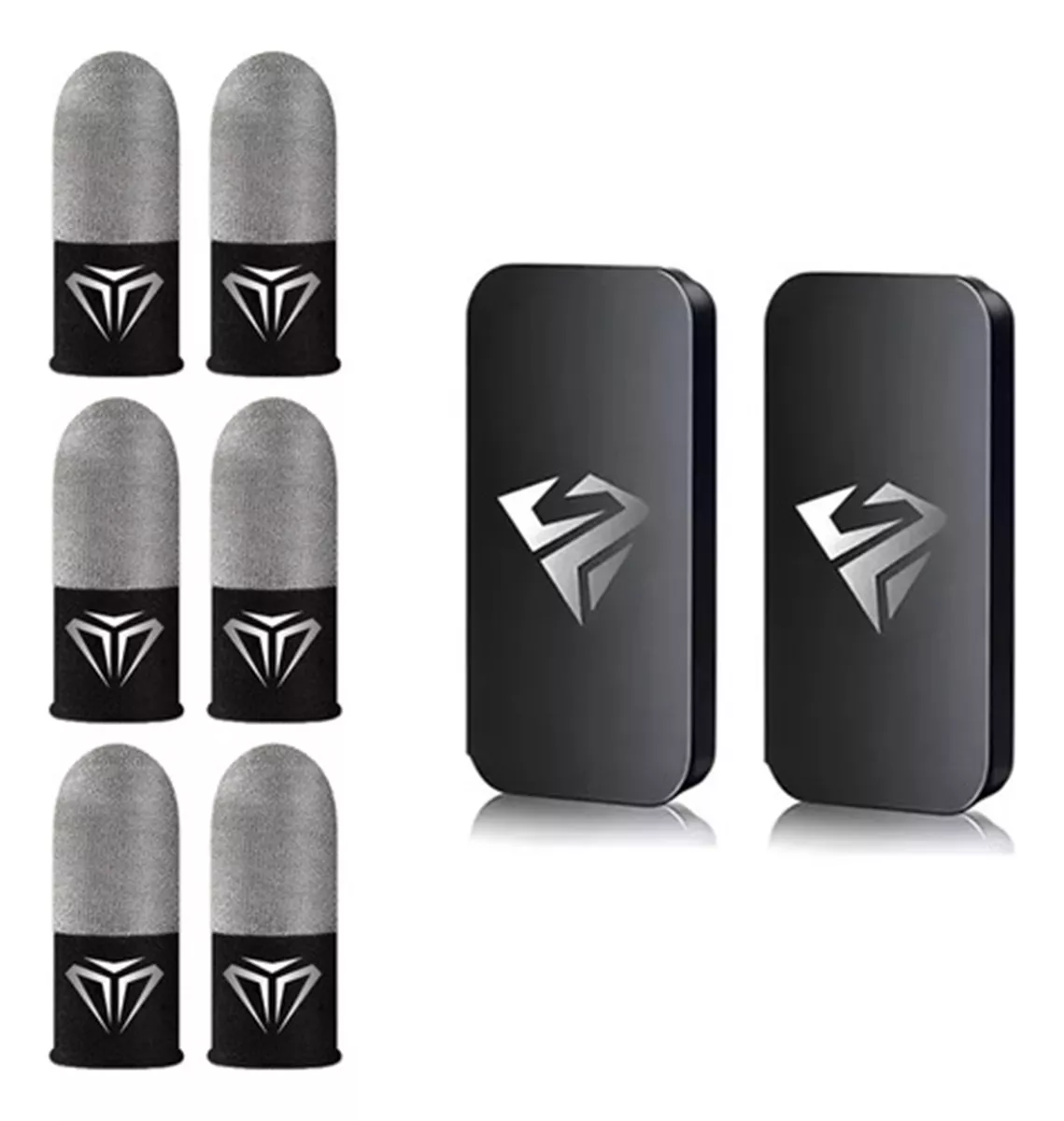 Guantes Dedales Dedos Gamer Original Touch Profesional 7 Pzs | Walmart ...