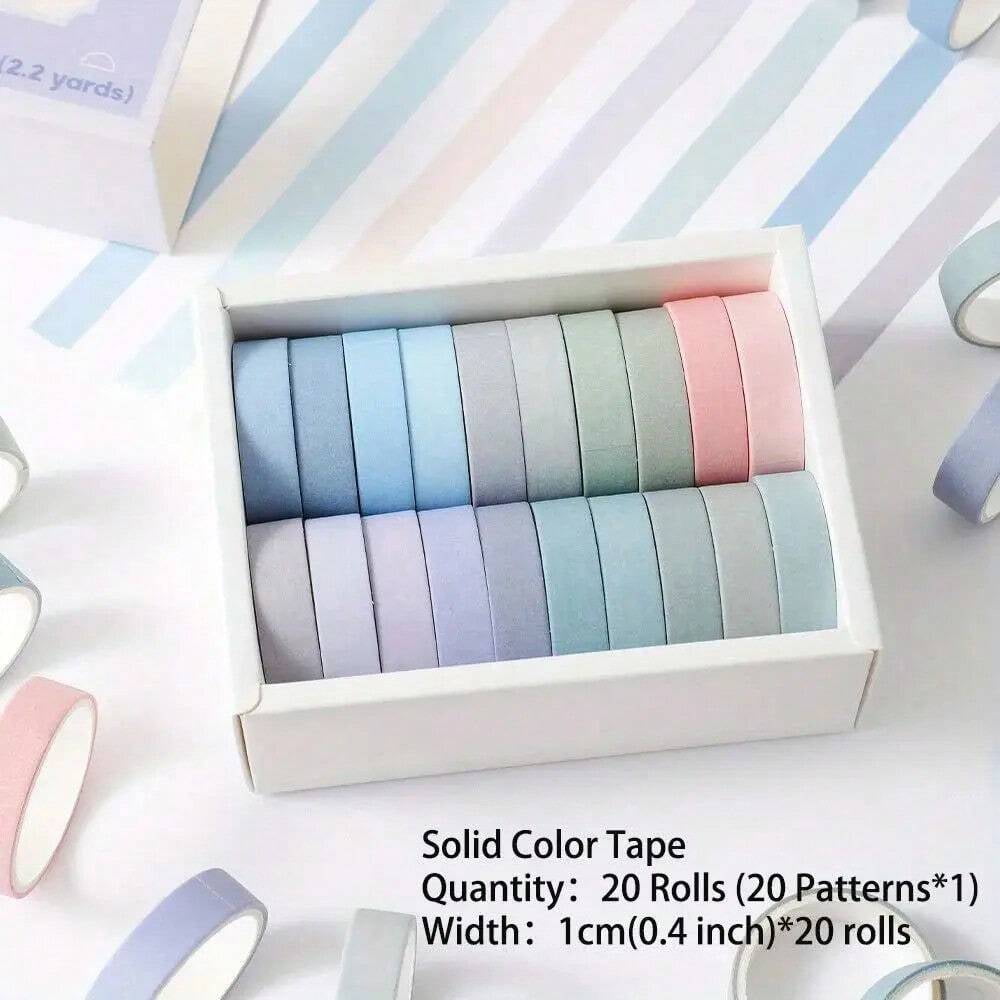 Click here for Na Na 20 Rolls Colorful Slim Washi Tape Set 10mm(0... prices
