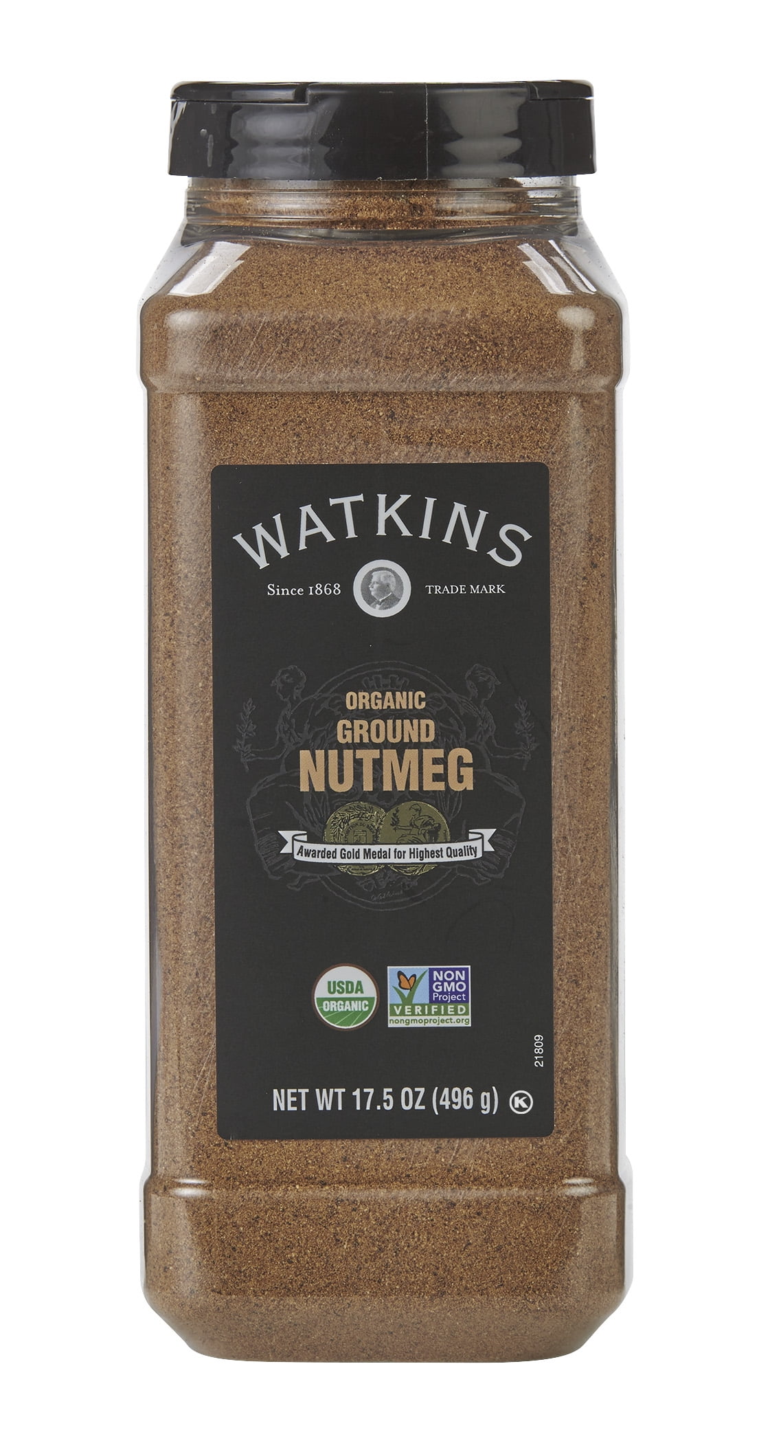 Watkins Gourmet Organic Spice Jar, Ground Nutmeg, 17.5 oz - Walmart.com