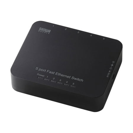 Sanwa Supply Switching Hub (5 Ports) LAN-SWH5APN | Walmart Canada
