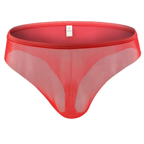 Gubotare Mens Briefs Mens Underwear Low Rise Pouch Bikini Briefs Lift ...