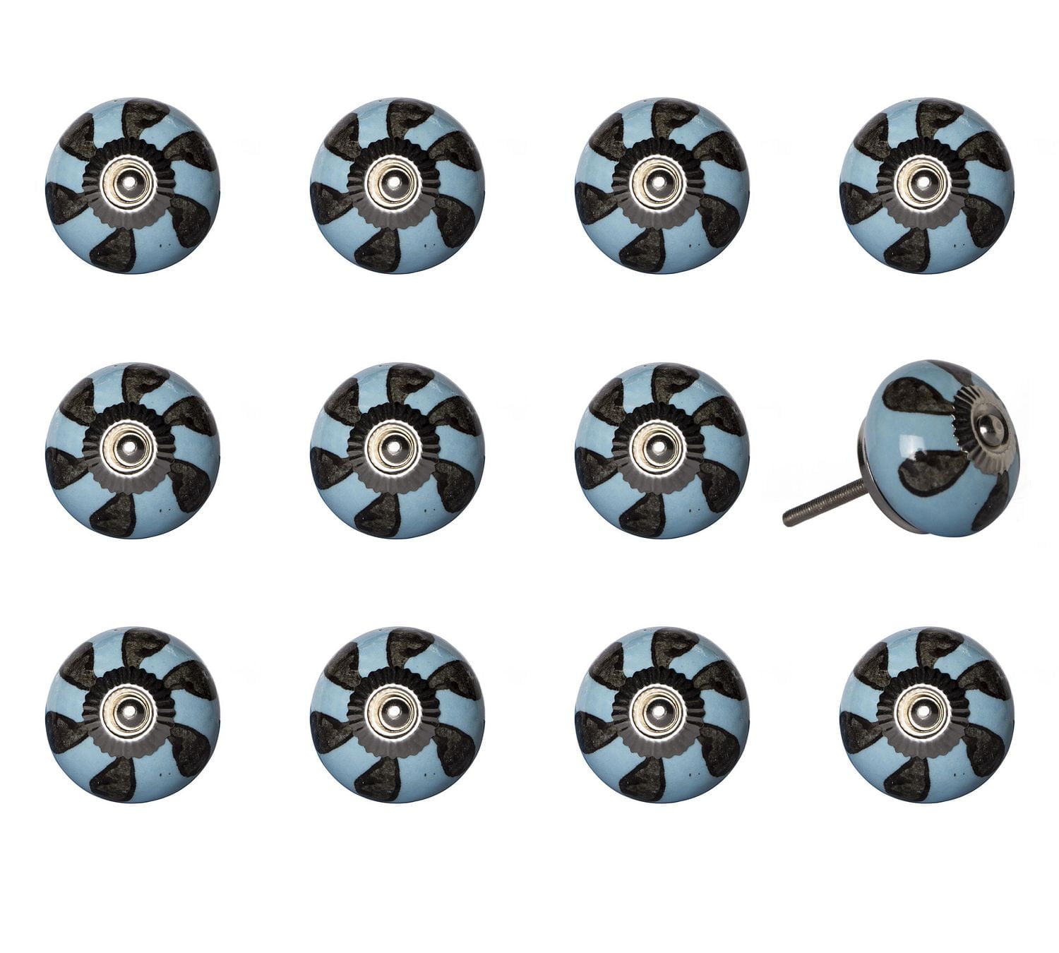 KNOB-IT VINTAGE HANDPAINTED CERAMIC KNOBS (12-Pack) K000017 - Walmart.ca