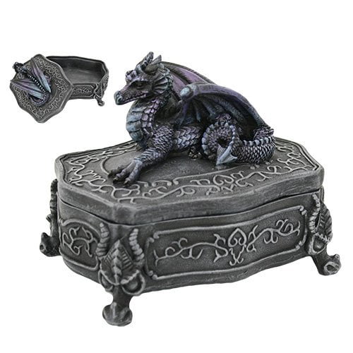 Jewelry Storage Jewelry Boxes Stone Finish Dragon Globular Shaped ...