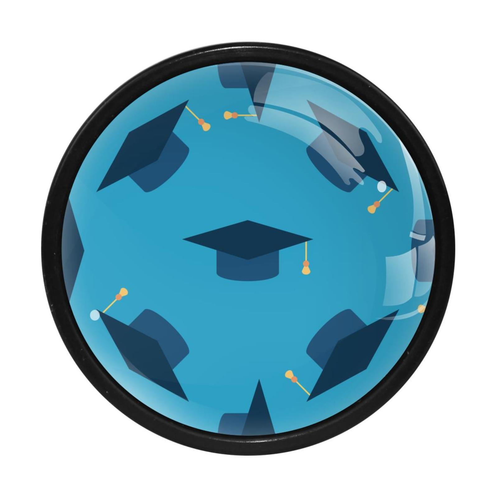 4 Pcs Graduation Caps Knobs for Kitchen Cabinet Cupboard Dresser ...