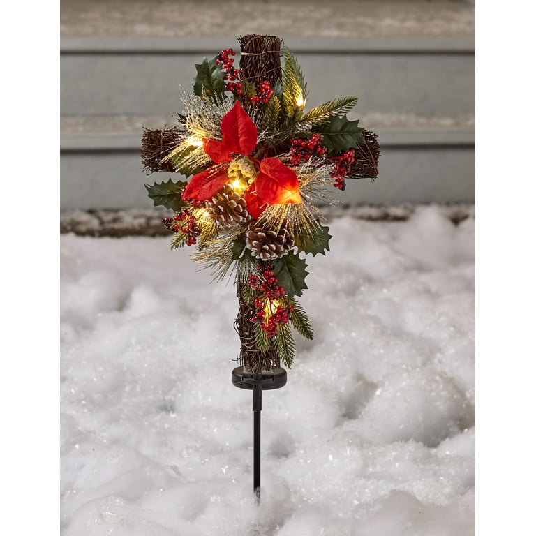 Lighted Christmas Cross