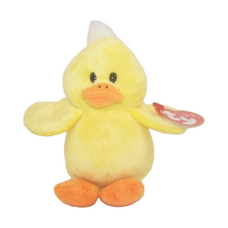 TY Basket Beanie Baby - PUDDLES the Duck (4 inch) - Walmart.com