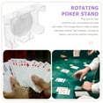 Revolving Card Holder Playing Card Holder Plastic Card Holder Rotary ...