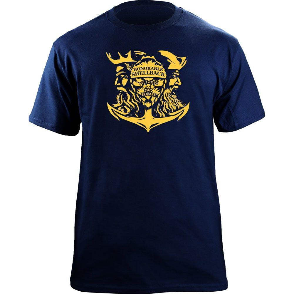 Honorable Shellback Navy Veteran Sailor T-Shirt - Walmart.com