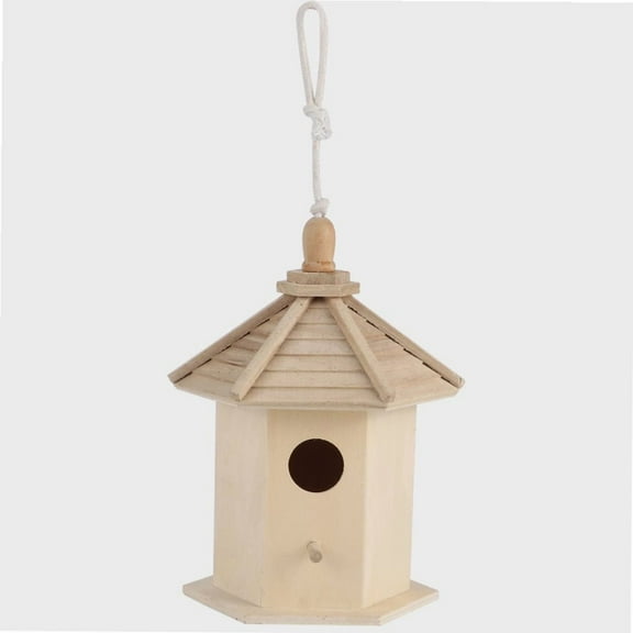 Colaxi Bird House for Outside Birdhouses for Outdoors Rustic for Garden ...